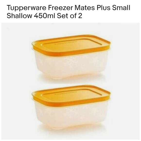 Tupperware | Kitchen | Nwt Tupperware Brand Freezer Mates Plus Small ...